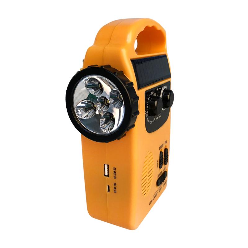 Buy Outdoor Emergency Hand Crank Solar Dynamo AM/FM Radios Power Bank ...