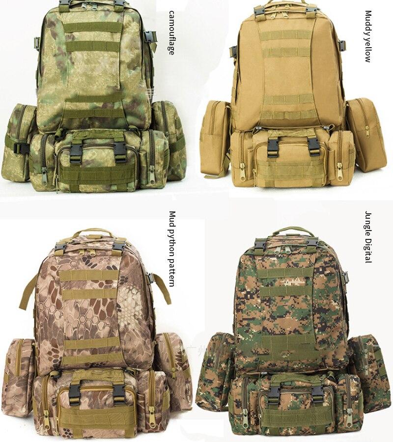 Satın alın 55L Military Waterproof Backpacks Tactical Backpack 4 in 1 ...