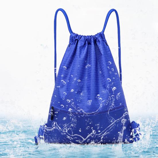 Cheap Nylon Waterproof Zipper Drawstring Backpack Outdoor Sport Fitness Storage Bag | Joom