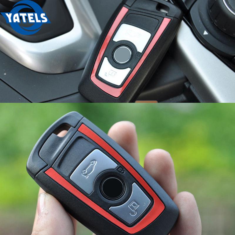 Buy 1pcs Car Key Sticker For1 Series 3 Series 5 Series Remote Control ...