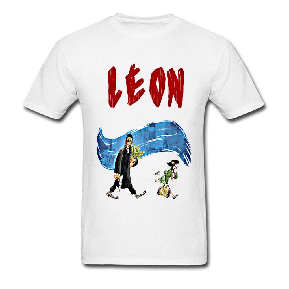 💰Kaufe Leon The Professional Baumwoll-T-Shirts für Männer Kurzarm ...