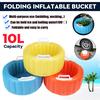 Buy 10L Inflatable Basin Bucket Boiling Water W/ Pump Portable Outdoor ...