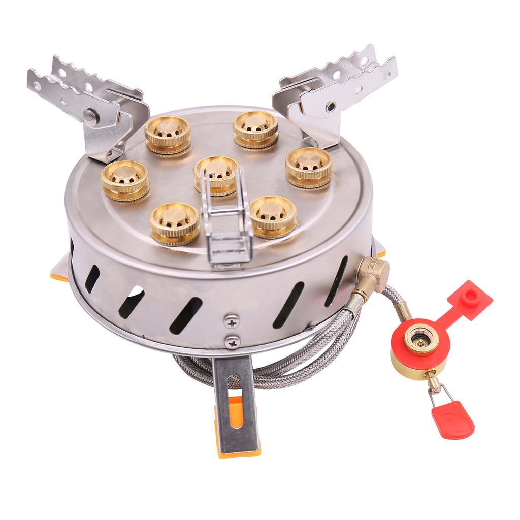 Cheap 11800W Outdoor Gas Stove Burner 7 Holes High Firepower Protable ...