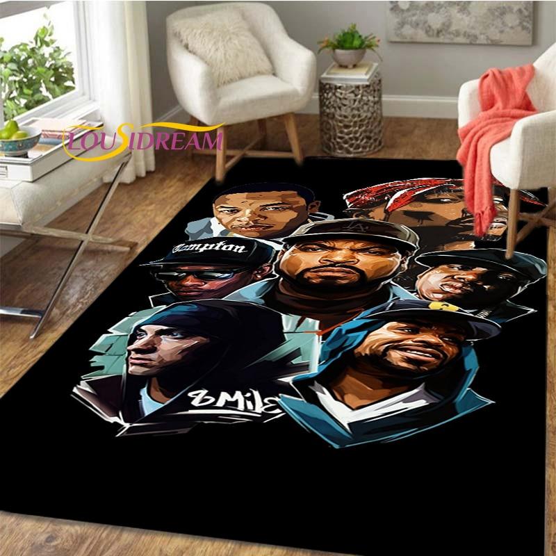 Cheap Hip-hop Music Star Rectangle Rug, Hip-hop Music Star Area Rug,Hip ...