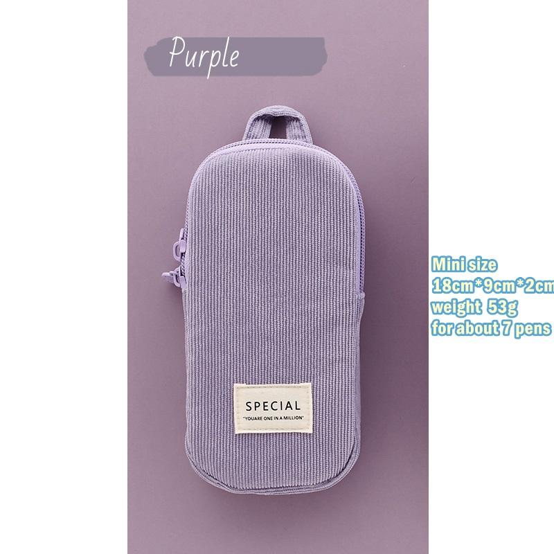 Buy Angoo Mini Candy Pencil Case Pen Bag Color Design Back Pocket Soft ...