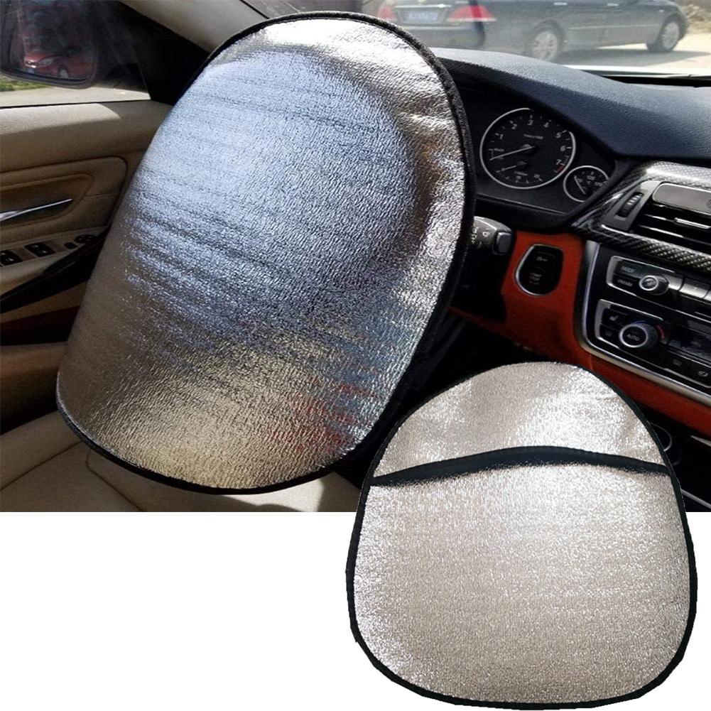 Buy Car Steering Wheel Sunshade Summer Pearl Cotton Bubbles Sunshield ...