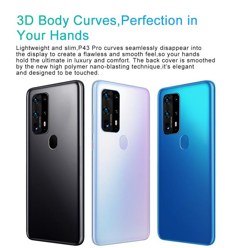 Buy Smart Phone P43 Pro 3G RAM 32G ROM 4800mAh Large Battery 4G Network ...