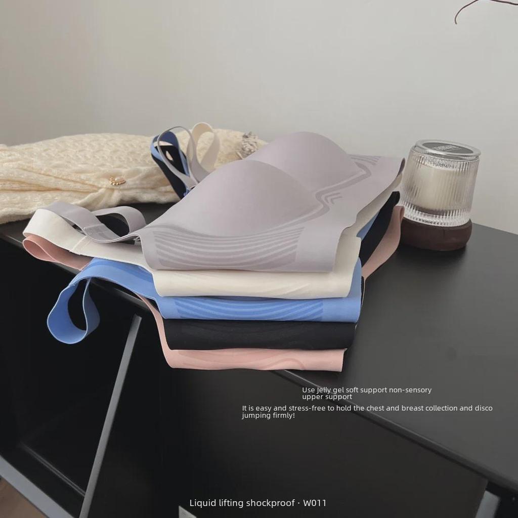 Cheap Ultra-Thin Shockproof Seamless Bra for Large Busts: Breathable ...