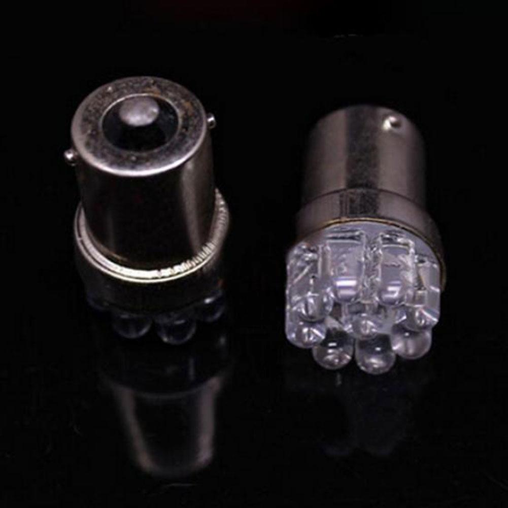 Buy 2Pcs 1156 Auto Car Turn Signal Tail Brake 9 LED Light Bulb 382 ...