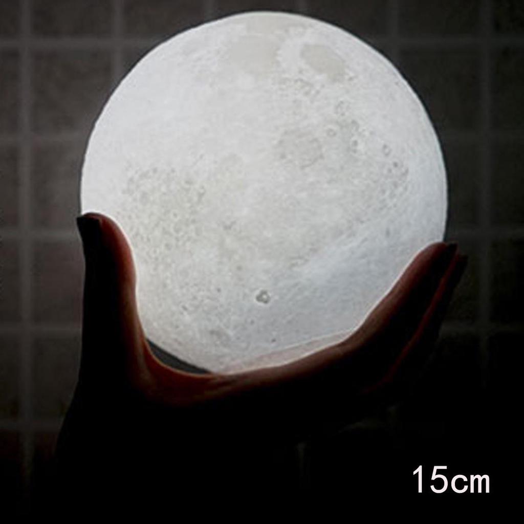 SK3D USB LED Magical Moon Night Light Moonlight Table Desk Moon Lamp ...