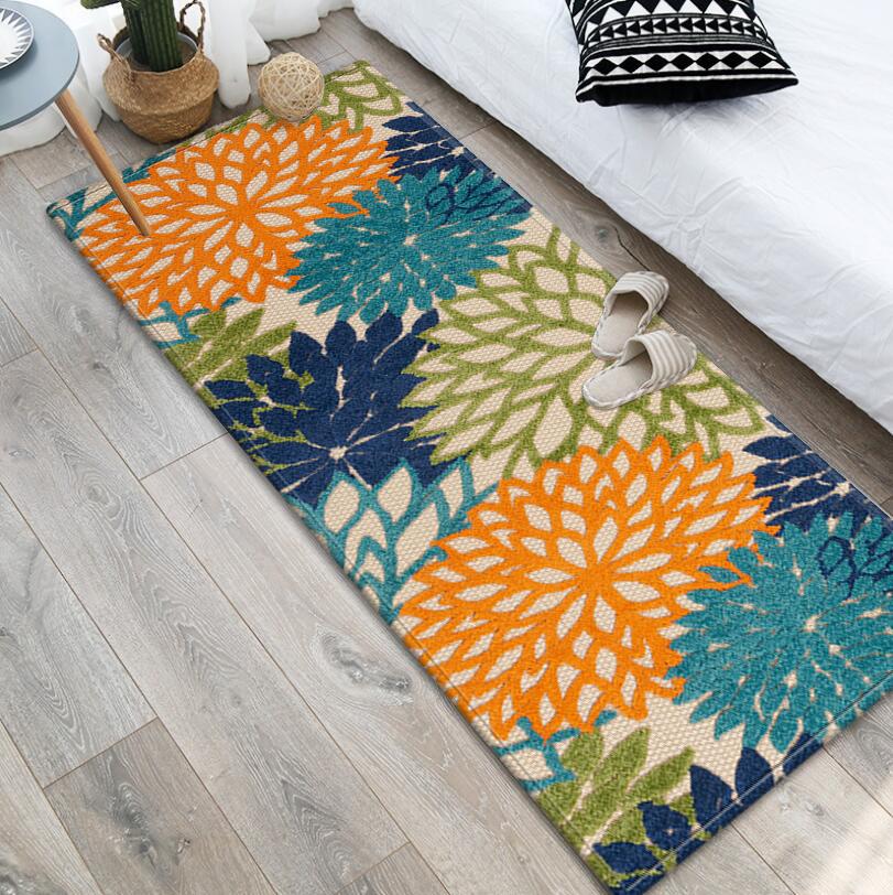 5Size Kitchen Mat Anti-skid and Oil-proof Household Full Morocco Runner ...