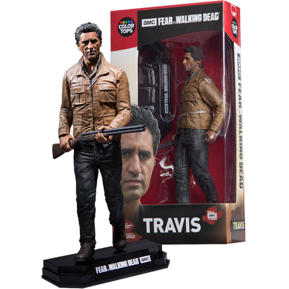 Satın alın Fear the Walking Dead Travis Manawa 7" Statue | Joom