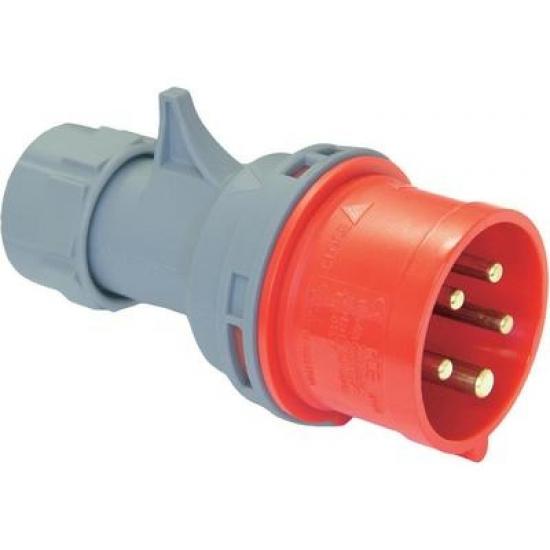 Buy Male plug cee 32a red/grey pce 025-6tt at affordable prices — free ...
