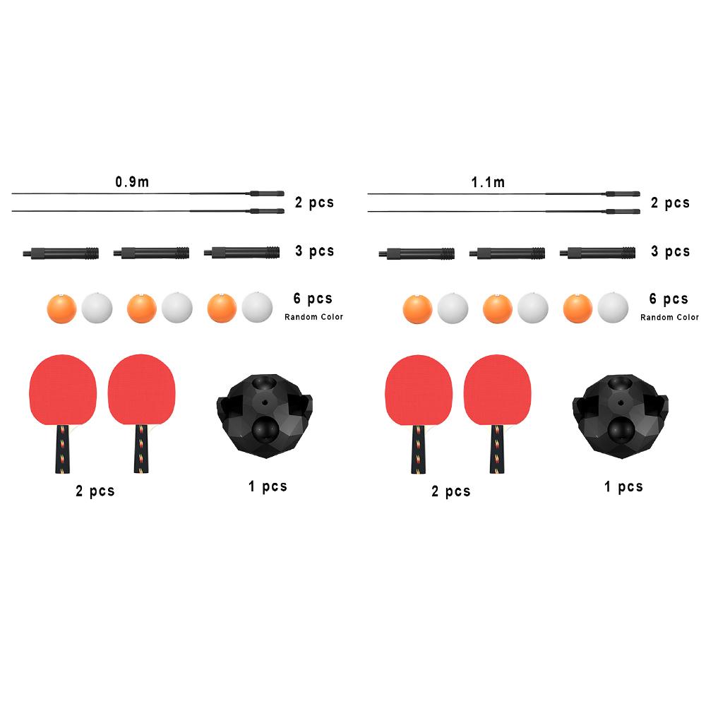 Table Tennis Trainer Tool With Elastic Soft Shaft Sports Set Indoor ...
