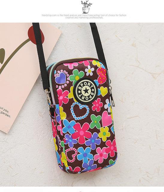 Koupit Canvas Mini Mobile Phone Bag Pouch For Samsung/iPhone/Huawei ...