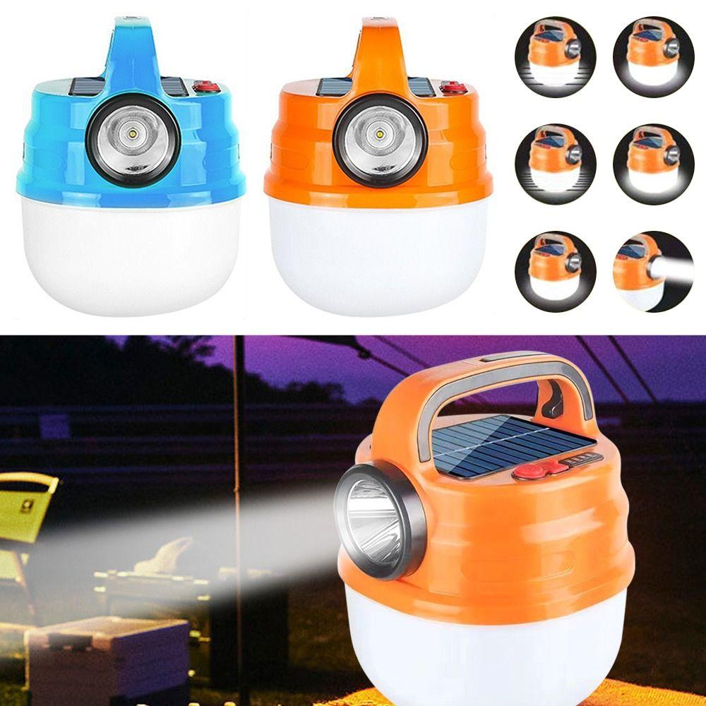 Waterproof Portable Collapsible LED Tent Lamp Camping Light Working ...