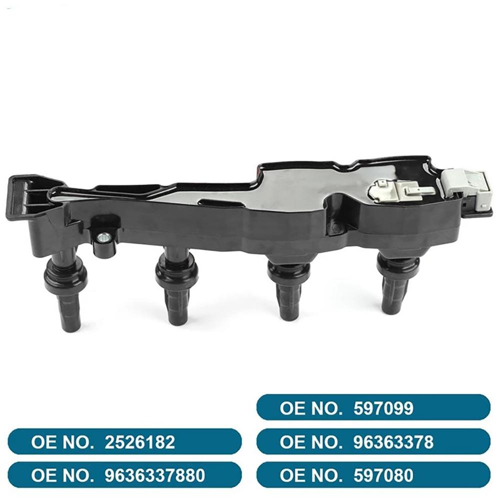 1Pcs Car Coil Ignition 9636337880 597080 for 206 307 308 1007 Berlingo ...
