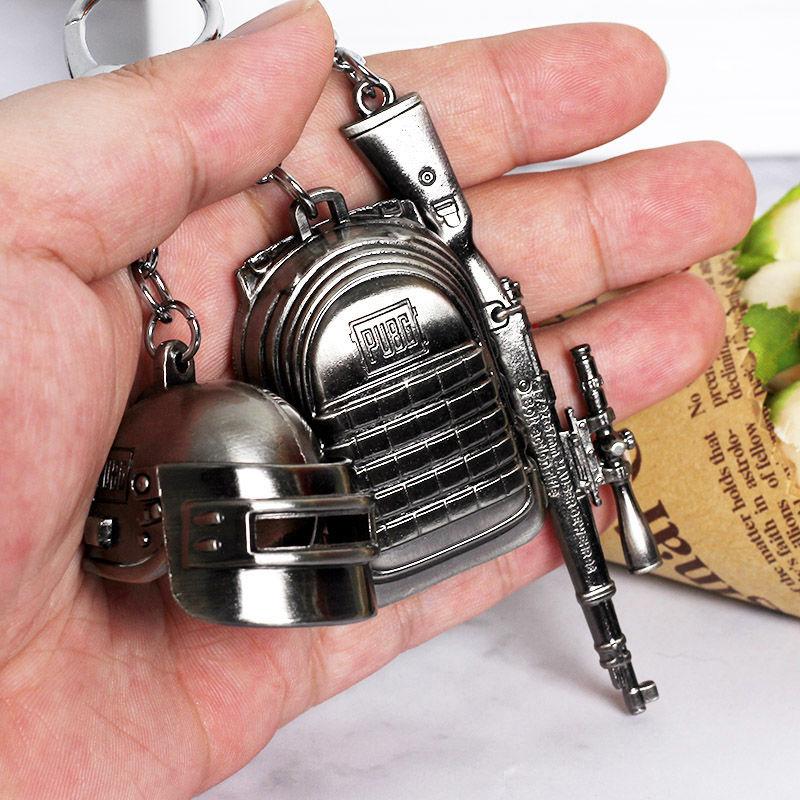 Buy PUBG Cool Key Ring Keychain Key Ring Set Game Keychain Pendant ...