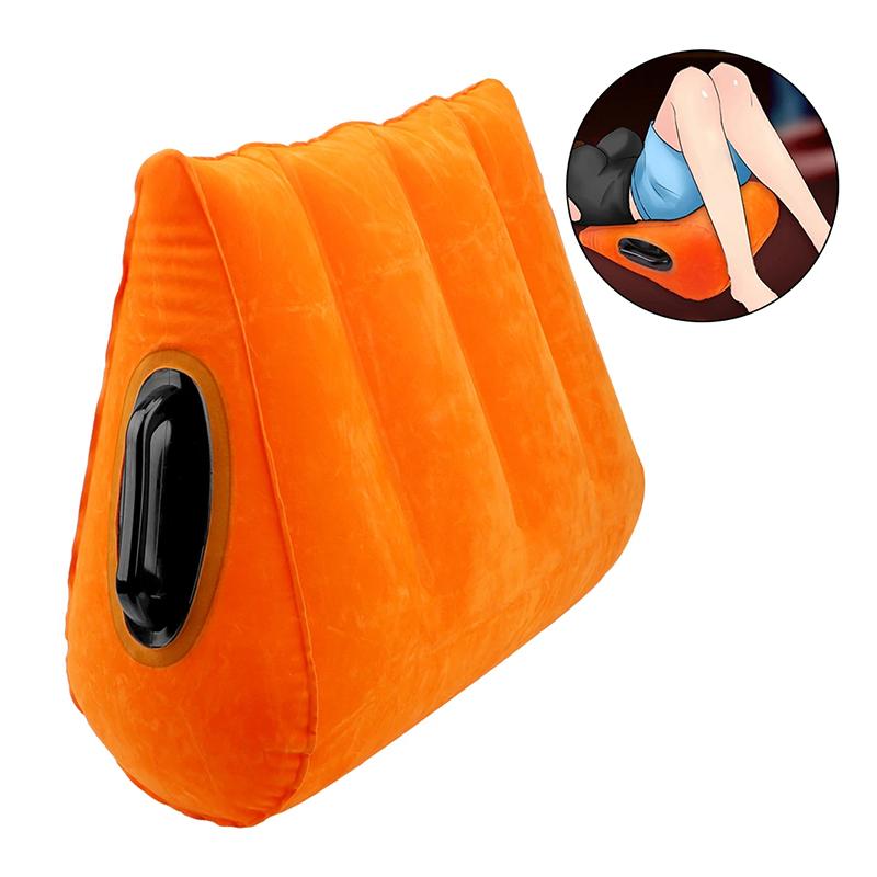 Inflatable Sex Pillow Cushion Adult Sexy Body Furniture Couple Air ...