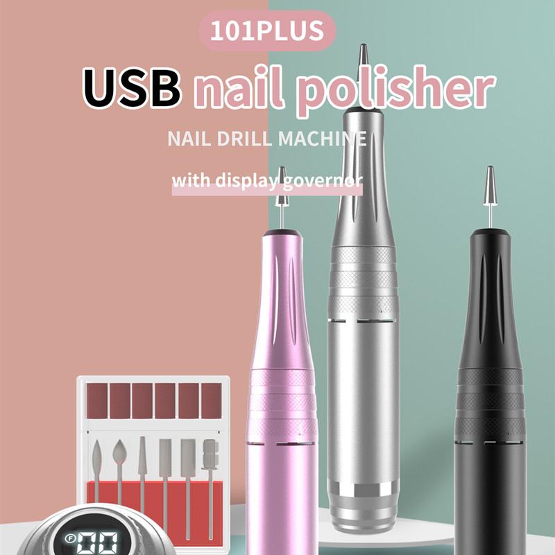 Cheap 35000RPM Electric Manicure Machine USB Nail Drill For Acrylic ...
