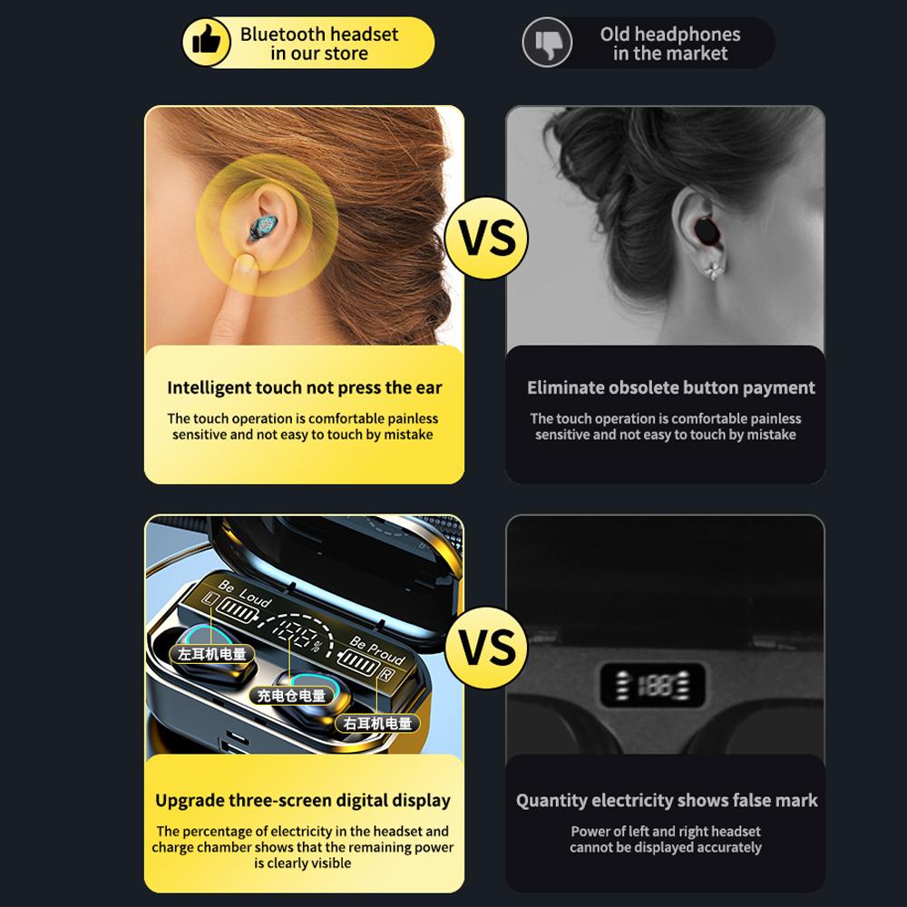 Buy G28 Original TWS Wireless Bluetooth Earphones Dual Stereo ...