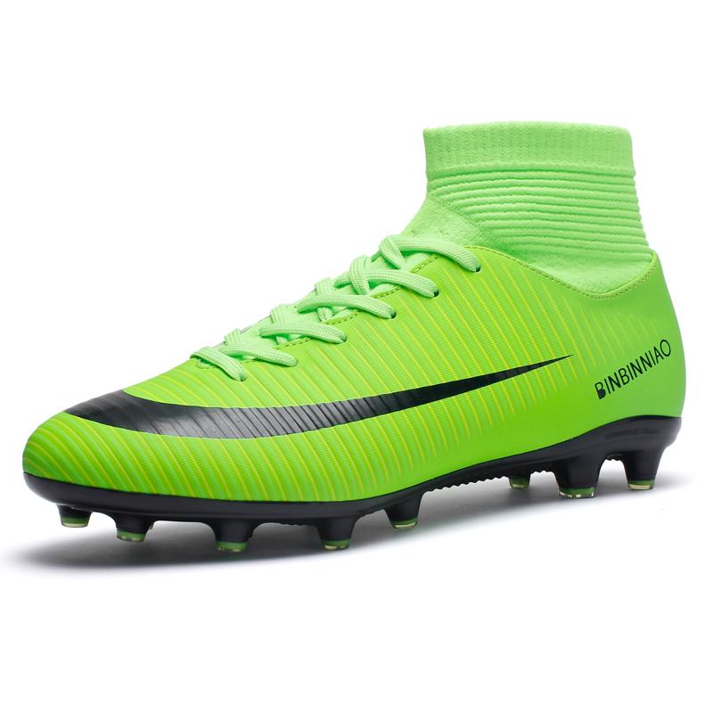Buy Soccer Shoes For Men Adult Breathable Football Boots Boys ...