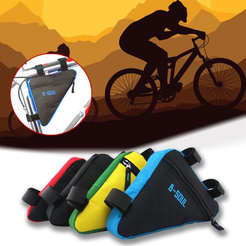 Buy Triangular Bicycle Mountain Bike Cycle Bag Front Frame Tube Corner ...