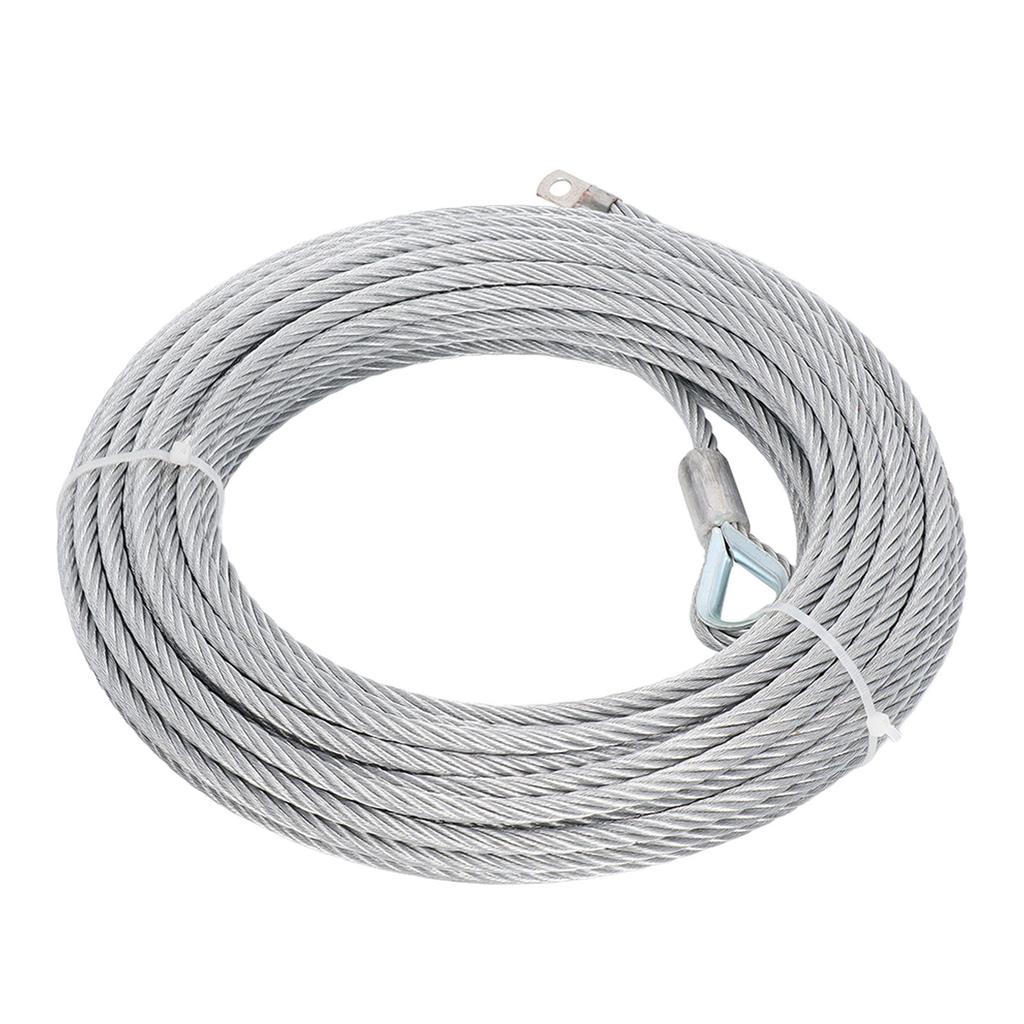 💰Kaufe 12000LBS Towing Winch Cable Stainless Steel Wire Rope 9.1mm ...