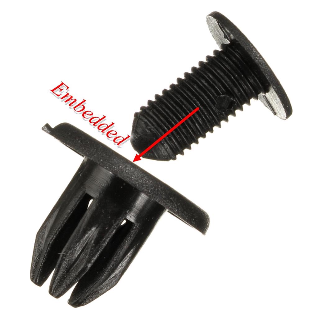 10x Trim Clips For Mini Inner Wheel Arch Liner/Splash Guard 7130702966 ...