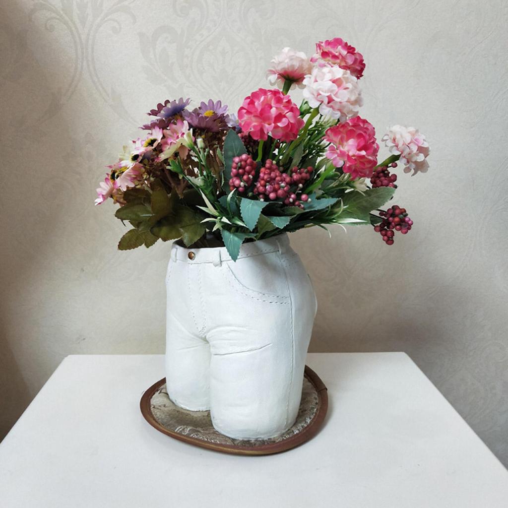 Satın alın Jeans Shape Art Vase Sculpture Elegant Home Decor for ...