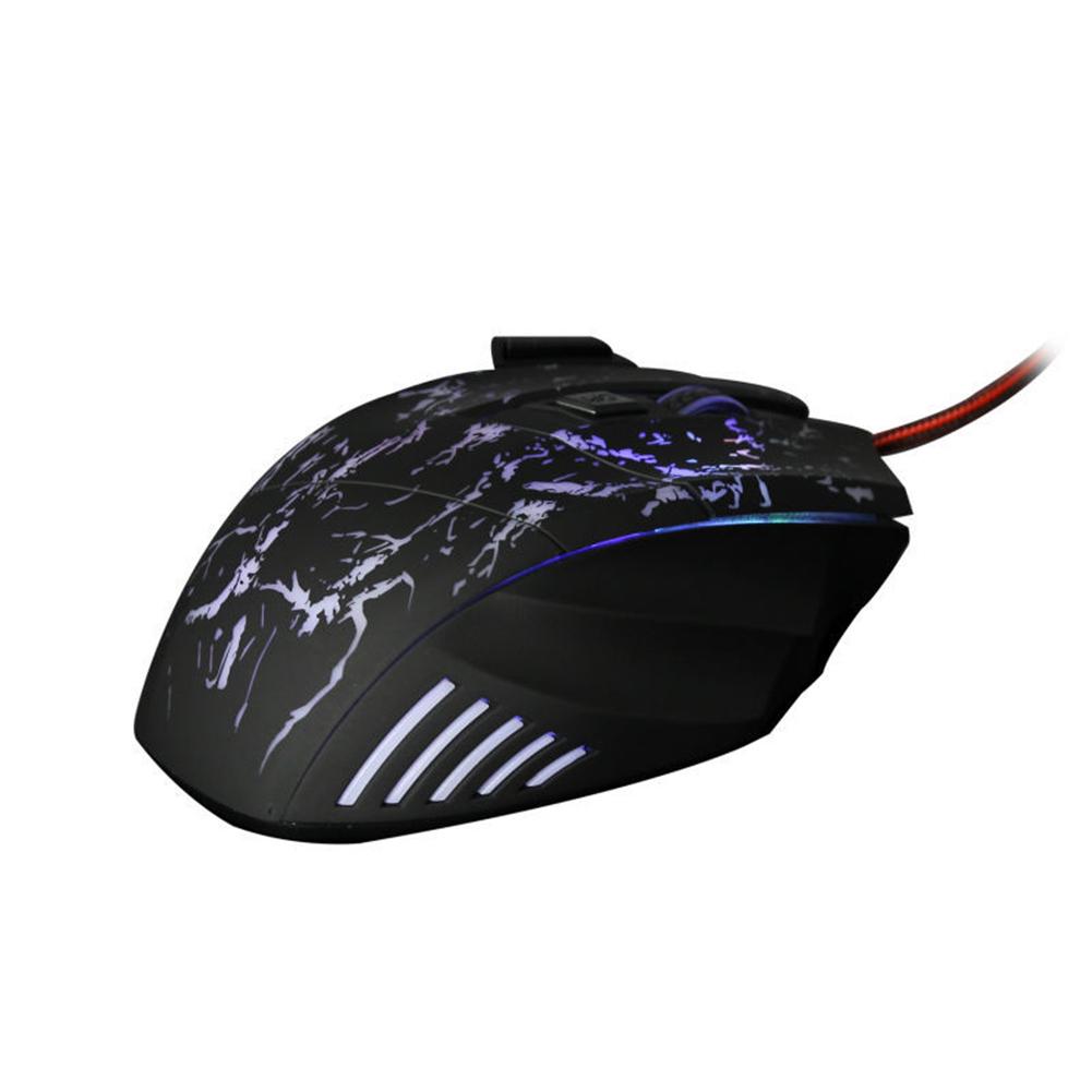 3200DPI 7 Buttons 7 colors LED Optical USB Wired Mouse Gamer Mice uygun ...