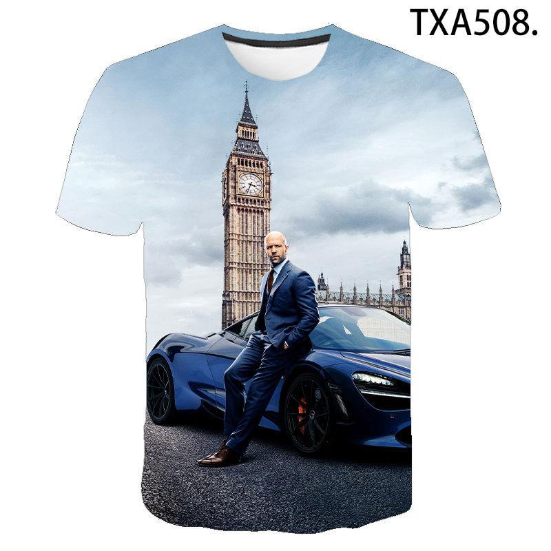 💰Köp billigt online 3d Print Fast &Furious T -Shirt Men Women Children Summer Fashion Casual ...
