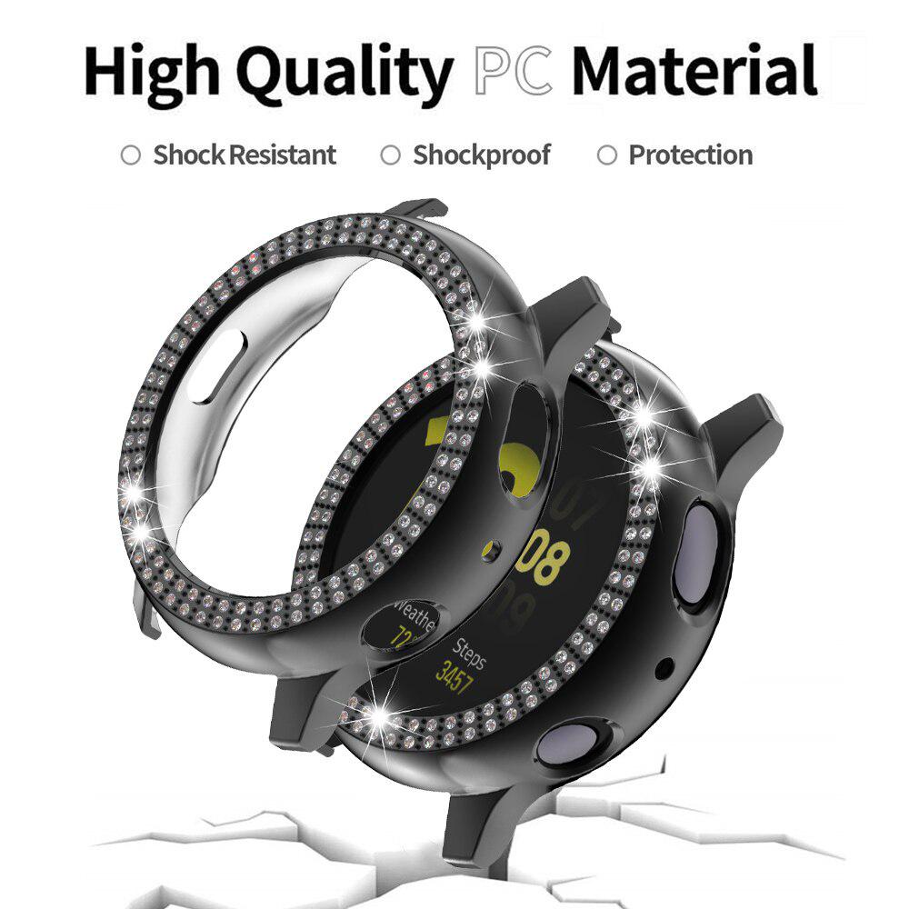 Fashion PC Case For Samsung Galaxy Watch Active 2 Case 40/44mm Frame ...