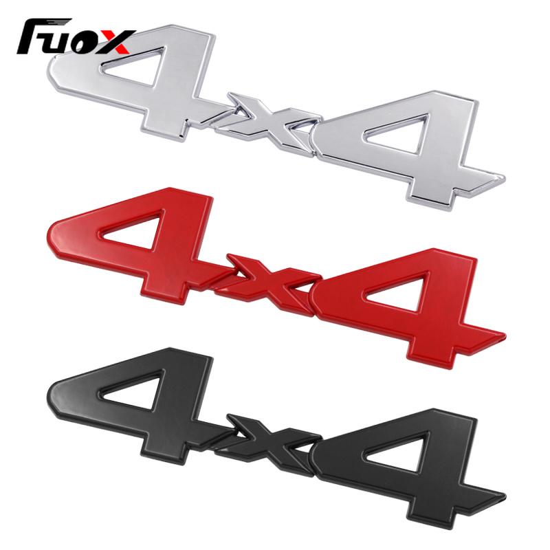 Buy 1 Pcs 3D 4x4 Logo Four-wheel Drive Sticker Logo Badge Decals Car ...