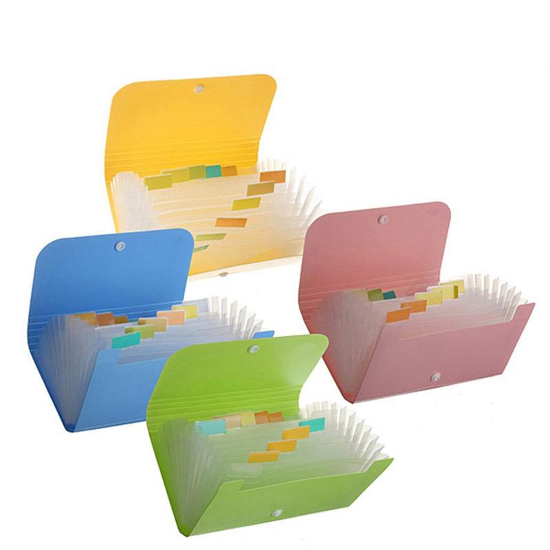 Buy Expanding Check Cheque Bill File Folder with 13 Pockets Portable ...