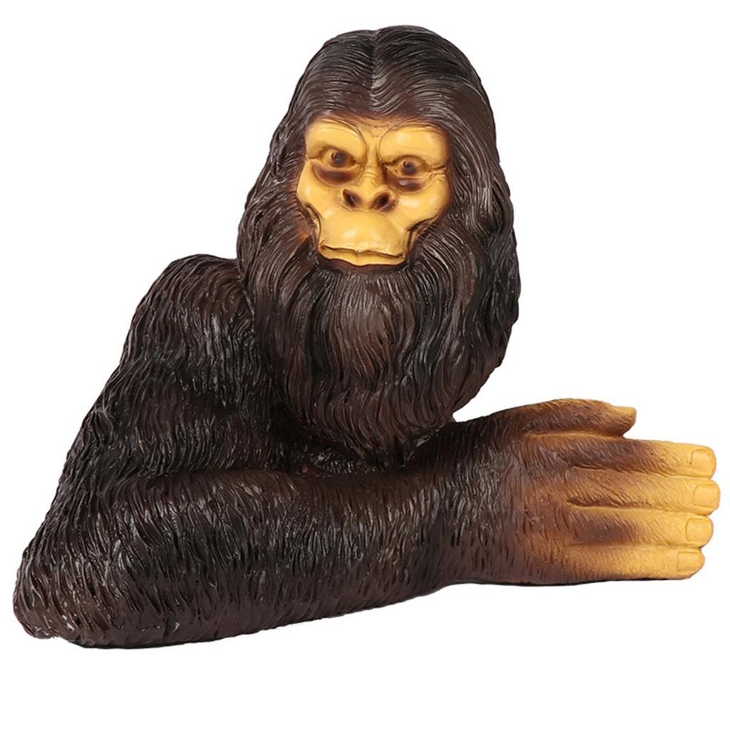 Buy SX Bigfoot Statue Bigfoot Bashful Ape Ferocious Ape Sculpture Tree ...