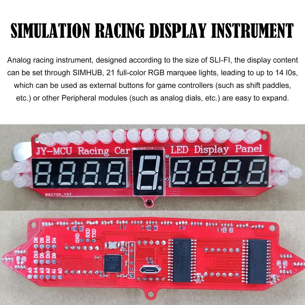 Cheap Simulation Racing Game Display Meters RGB Full Color Lamp Marquee ...