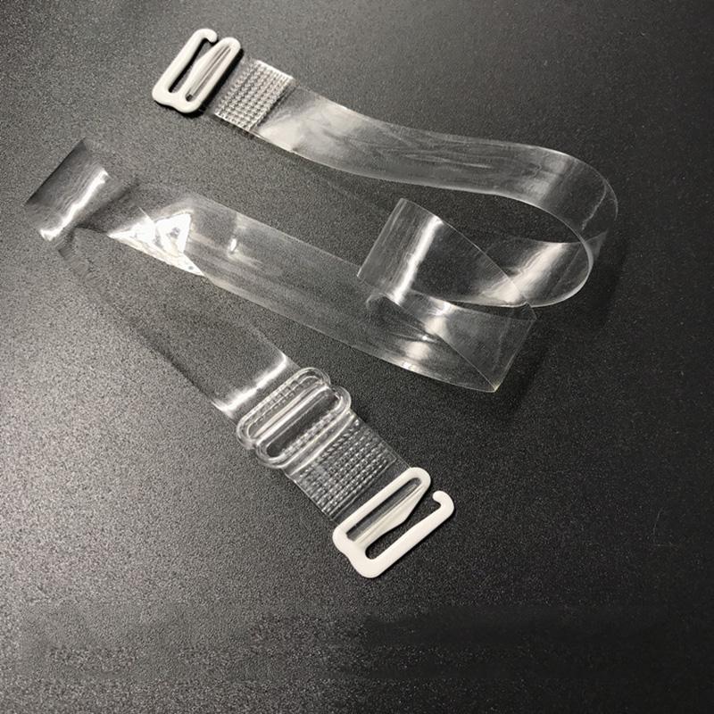 Buy Women Transparent Invisible Shoulder Straps Adjustable Bra ...