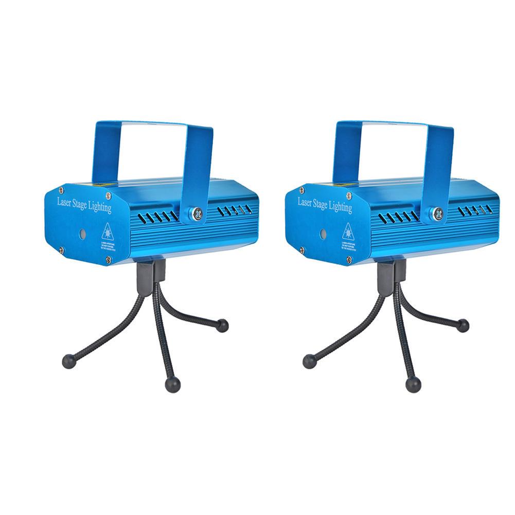 Buy LED Stage Projector Lamp Sound Control Starry Sky Party Decor Laser ...