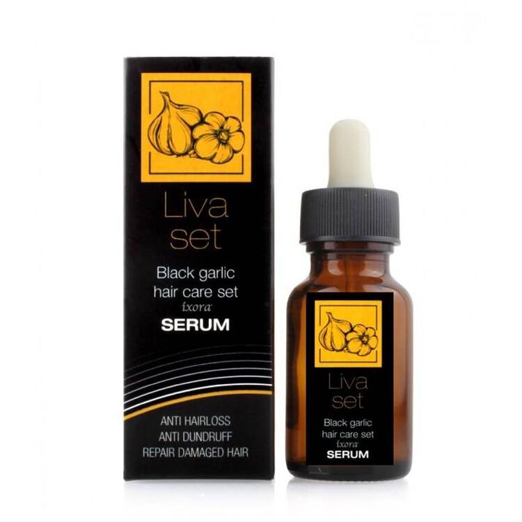 Buy Ixora Black - Liva Hair Care Set with Black Garlic at affordable ...