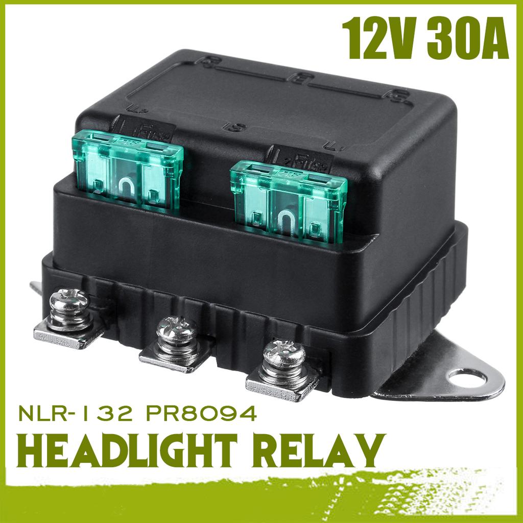 Buy Twin Headlight Relay Fused For New Era Twin Fused 12V 30A 6 Pin NLR ...