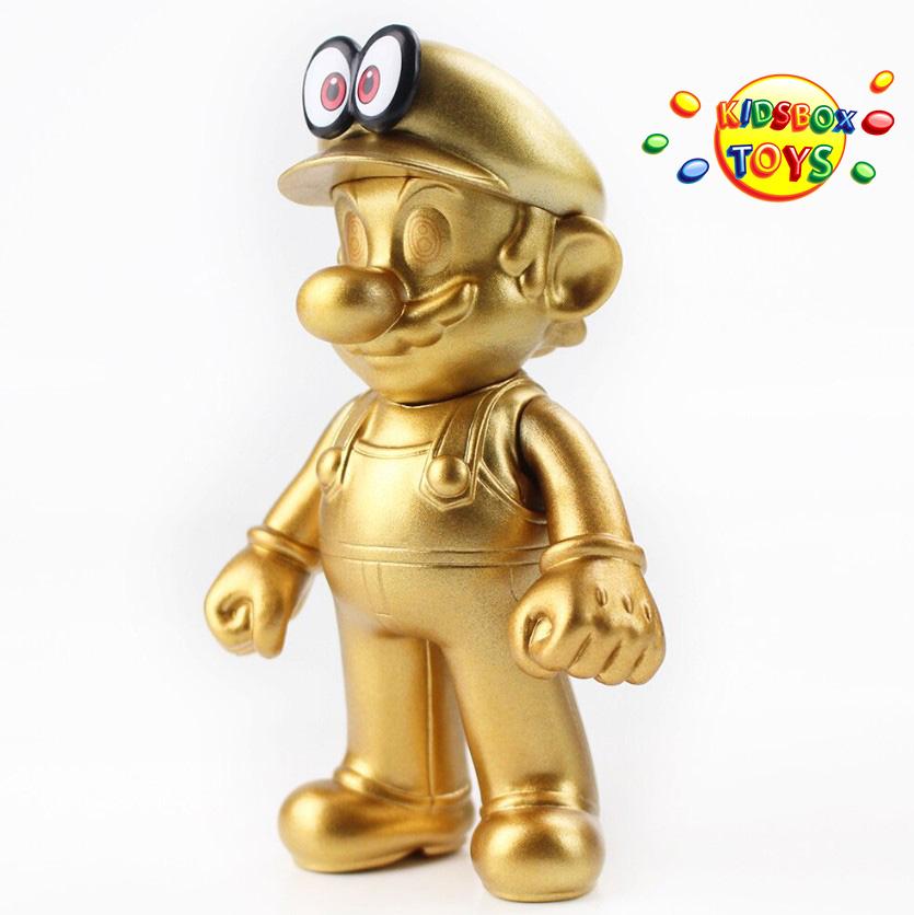 Action Figure Golden Mario collectible vinyl figure 13cm new: الشراء ...