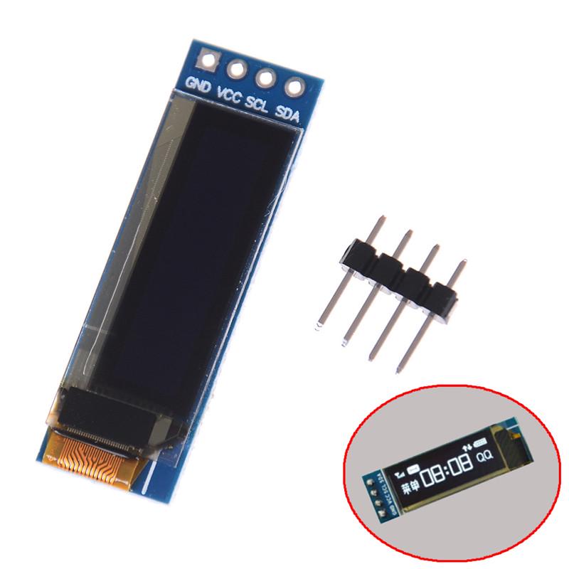 Buy Iic I2C 0.91" 128X32 White Oled Lcd Display Module 3.3V 5V For Arduino Pic at affordable ...
