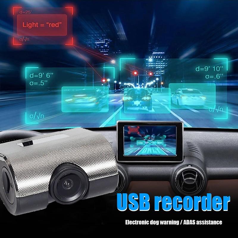 Buy 1080P HD Car DVR Video Recorder Android USB Hidden Night Vision Car ...