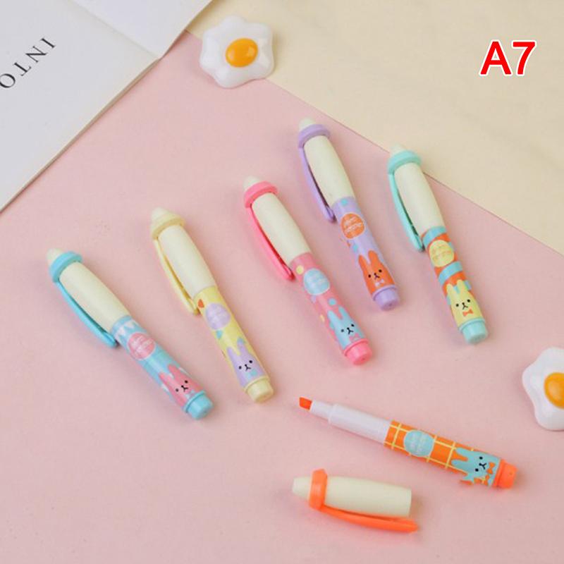 Cheap 6Pcs/Lot Cute Cartoon Cat Highlighters School Office Stationery ...