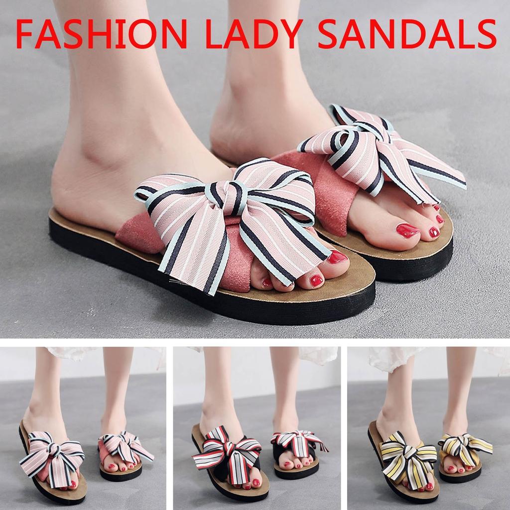 Buy Women Slippers Flower Beach Ladies Slippers Flip Flops Beach Shoes ...