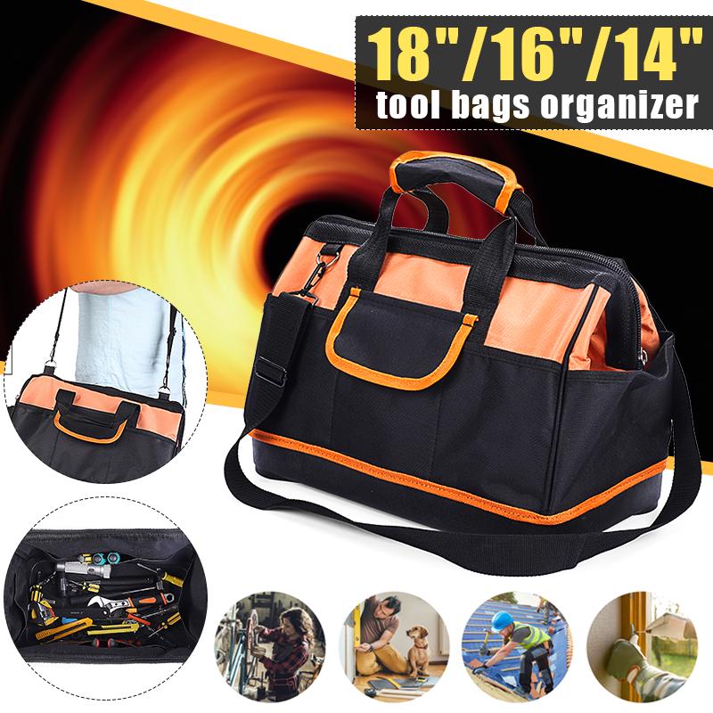 Buy 40x29x23cm Tools Storage Zipper Bags Waterproof Molded Base Large ...