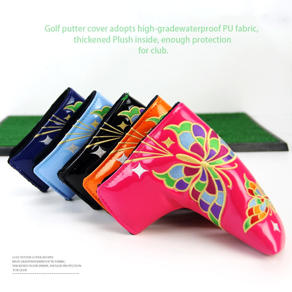 Buy 1Pcs Golf Blade Putter Head Covers For Golf Putter Embroidery ...