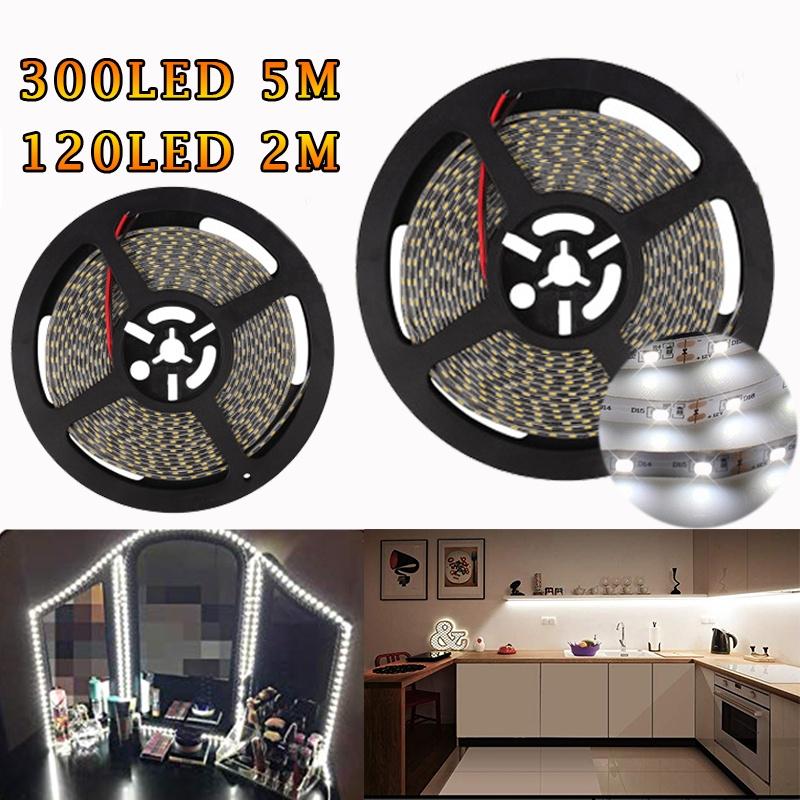Buy 120/300LEDs Strip Bar Vanity Mirror Makeup Lamp Strip for TV ...