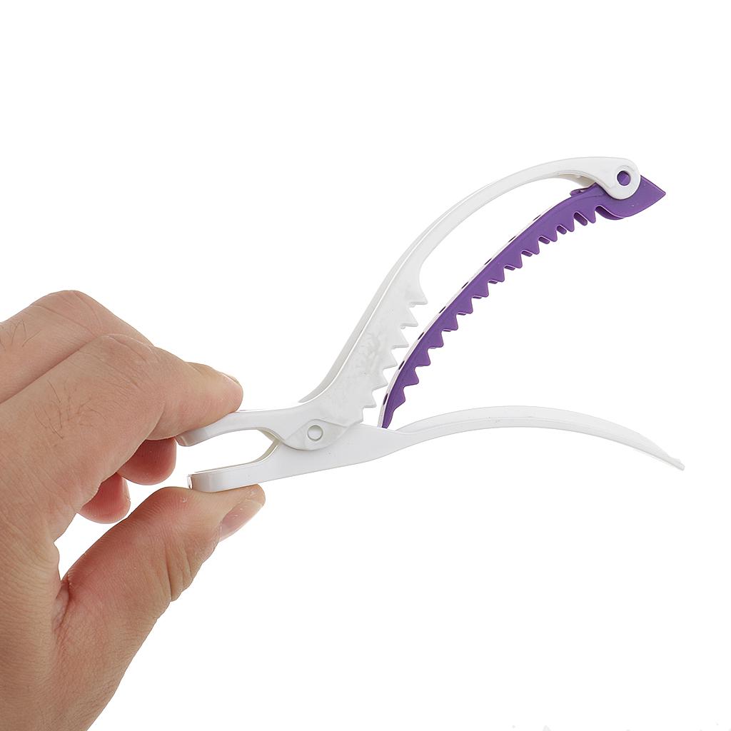 Buy 6Piece Hair Sectioning Clamps Croc Clips Salon Hairdressing Styling ...